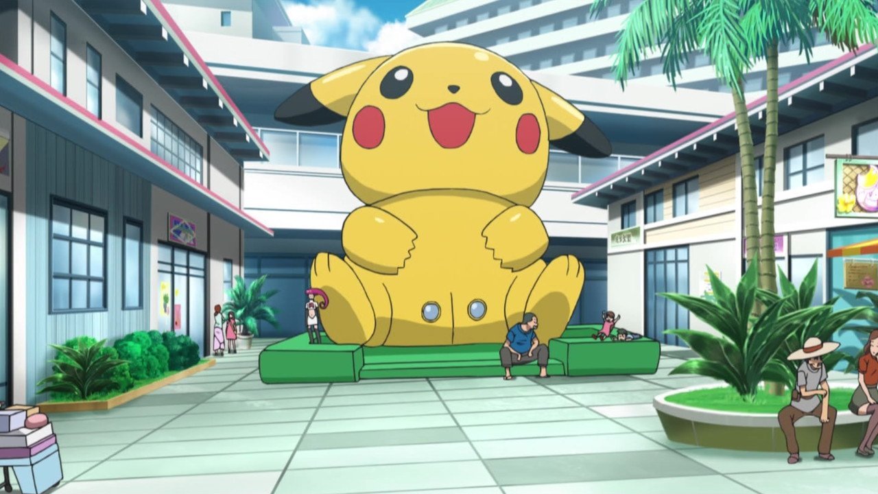 Beauty Queen On A Silver Screen They Canonized The Lewd Pikachu Tent Today