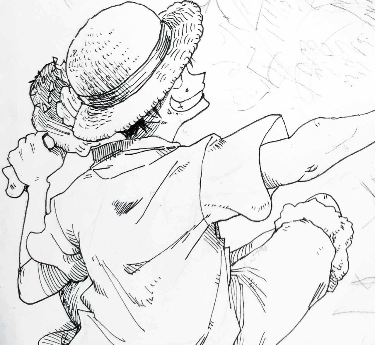 30+ Draw Monkey D Luffy - JaradJibreel 30+ Draw Monkey D Luffy - JaradJibreel