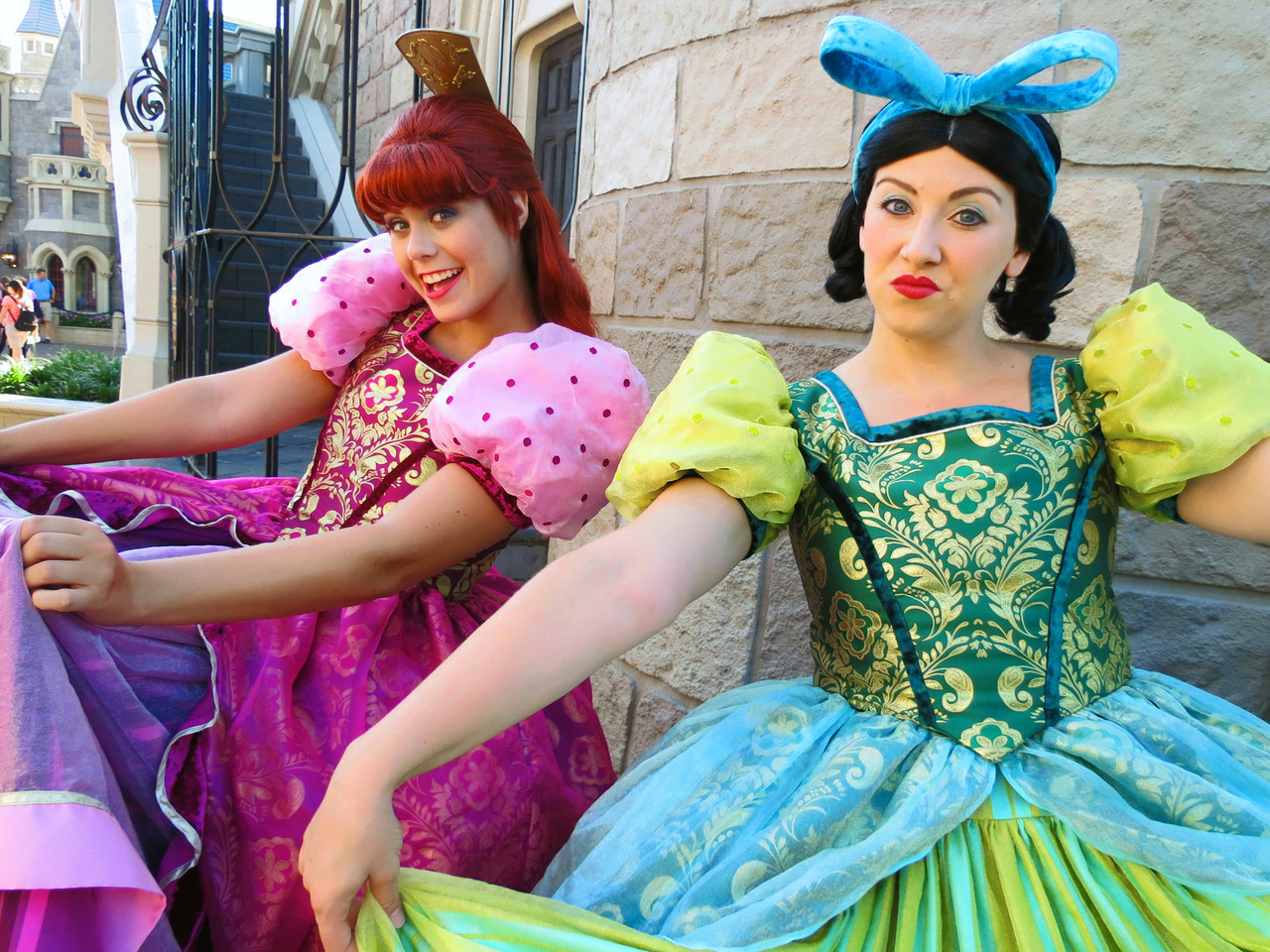 Drizella And Anastasia At Disney World