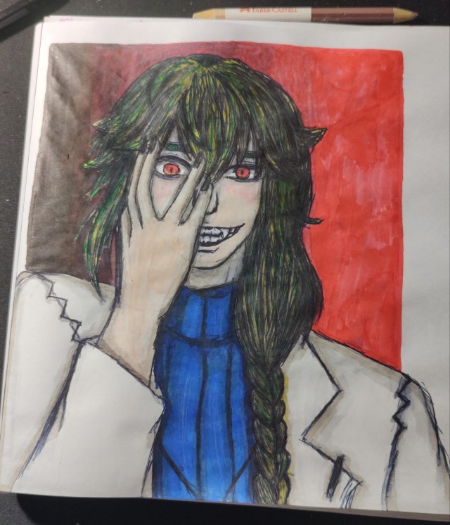 Fanart Of Crowe From The Visual Novel Where Winter Crows Go By
