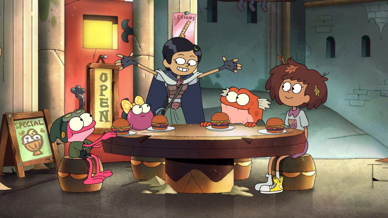 Anne Sprig And Marcy Receive A Mysterious Message Disney Television Animation News