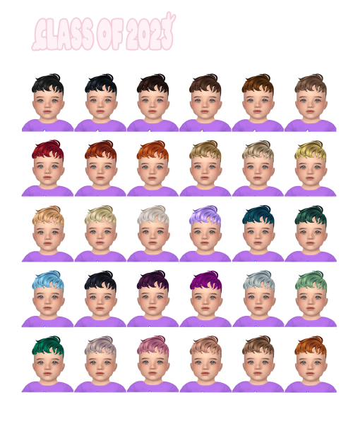 HI! : peachibunnii: 🌸 Baby Maxie Hair New mesh15 EA... HI! : peachibunnii: 🌸 Baby Maxie Hair New mesh15 EA...