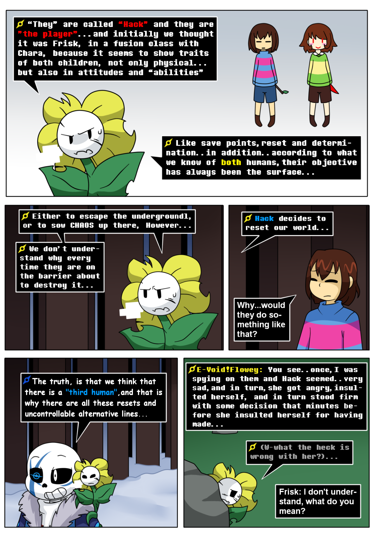 This Is My Comic Undertale Page 67 70 Season Evervoid Au