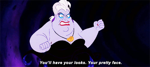 That Little Fallen Angel On Your Shoulder Caption S From The Little Mermaid Ursula