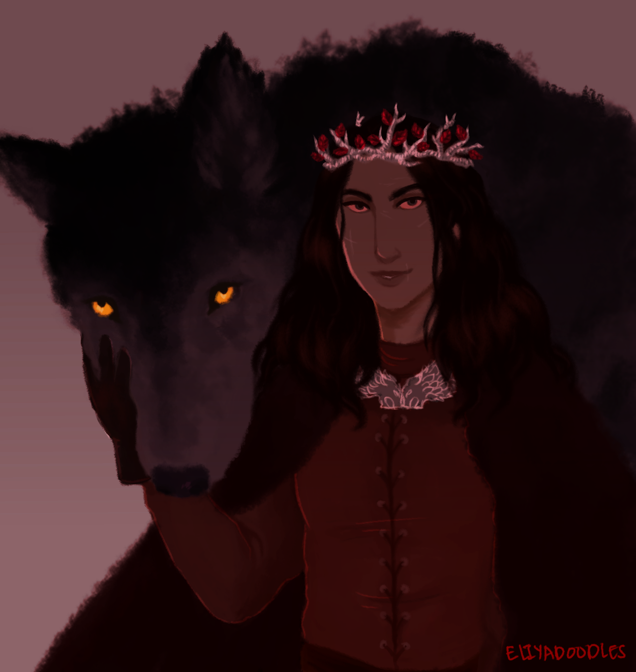 Art Blog — Older Arya And Nymeria This Was My First Time