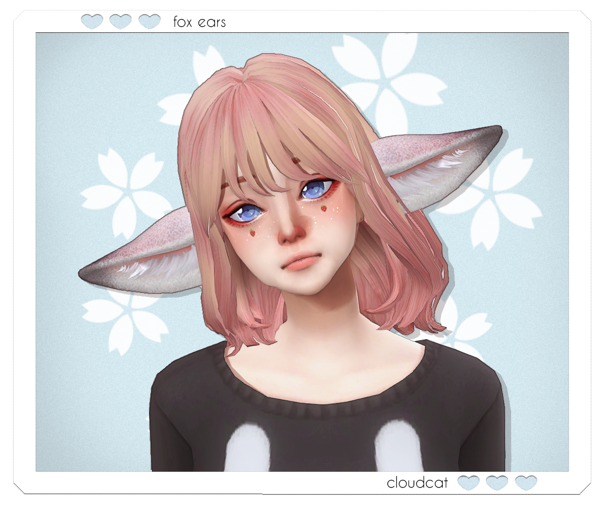 Cloudcat Fantasy Fox Ears 🦊 A Pair Of Fluffy Ears From
