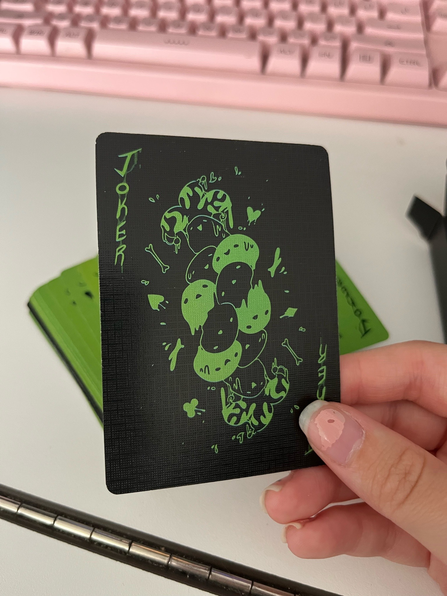 Finally Received The Slimecicle Las Nevadas Card Take Care Of Urself