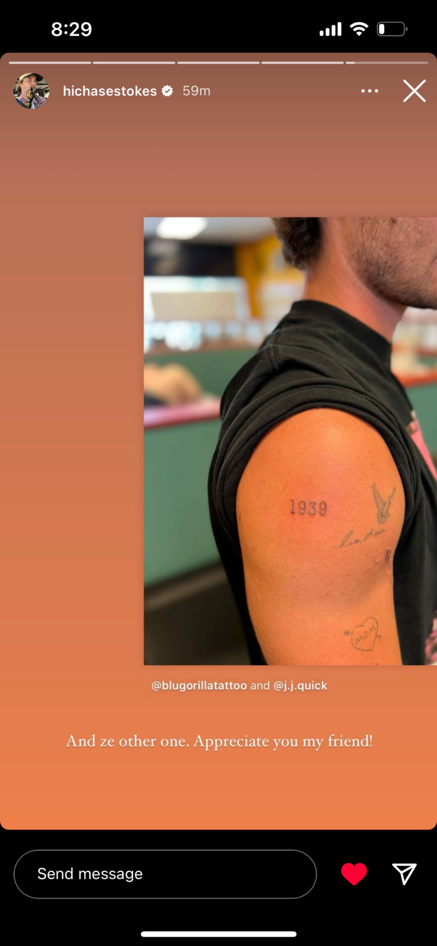 Discover More Than 51 Chase Stokes Tattoos Best Incdgdbentre