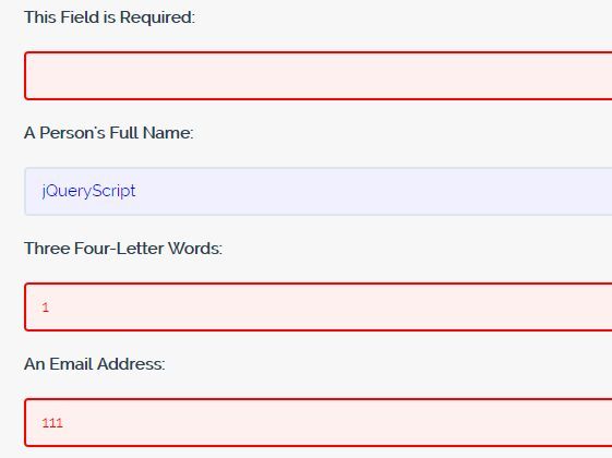 Amazing jQuery Plugins — Real-time Form Validation & Auto Formatting ... Amazing jQuery Plugins — Real-time Form Validation & Auto Formatting ...