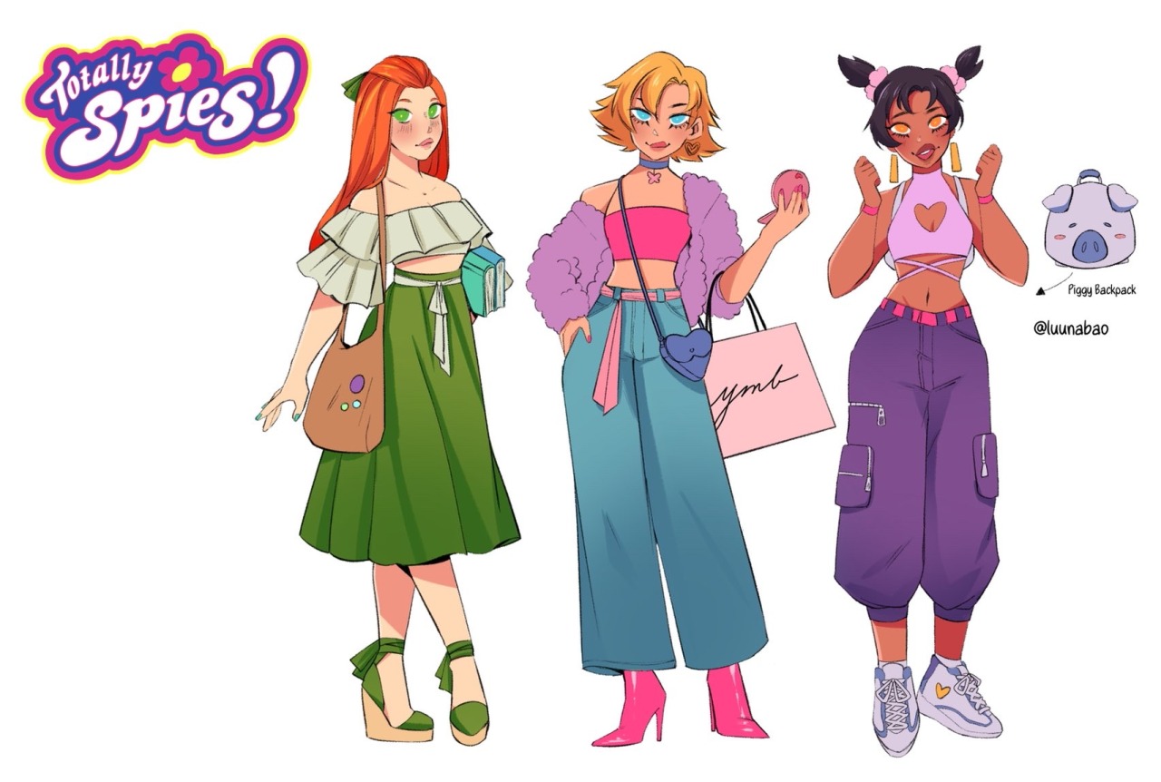 L U U N A B A O | designs for a totally spies reboot π no repost pls... L U U N A B A O | designs for a totally spies reboot π no repost pls...