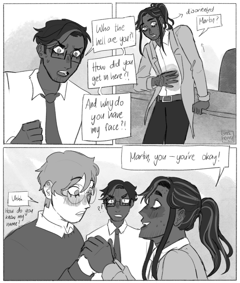 tma post-MAG 200 time travel au! Part 2 Next || First post MAG-200 tma time travel au series ...