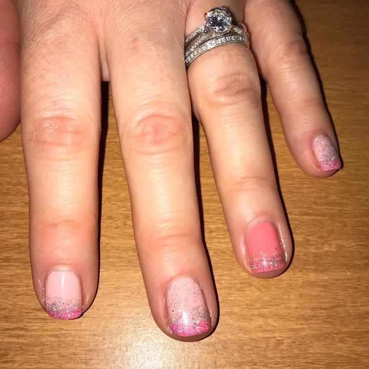 Did My Sisters Nails Tonight Pinknails With Danielle Mimetec Of All Trades