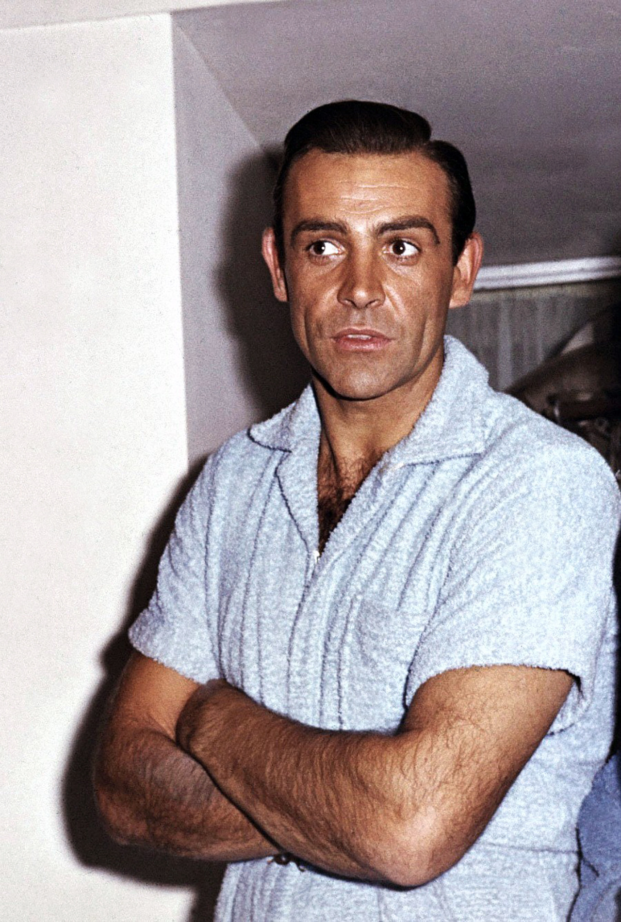 voxsartoria — Terry Cloth Days. Sean Connery, 1964. voxsartoria — Terry Cloth Days. Sean Connery, 1964.