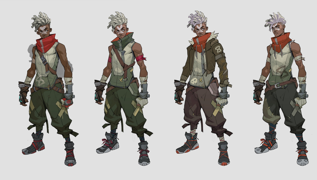 Ekko Character Concept & Art Direction - Project L... Ekko Character Concept & Art Direction - Project L...