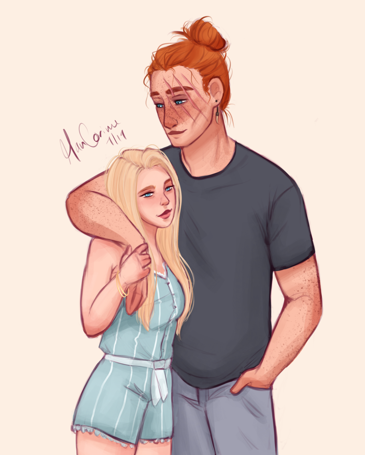 Bill Weasley And Fleur Delacour Fan Art