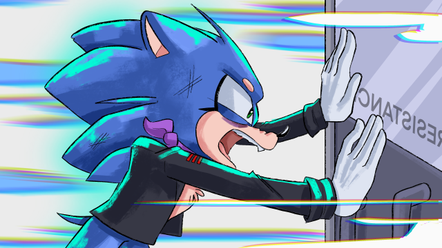 Sonic Desolation Sonic Desolation Issue 2 Page 9 All Frames