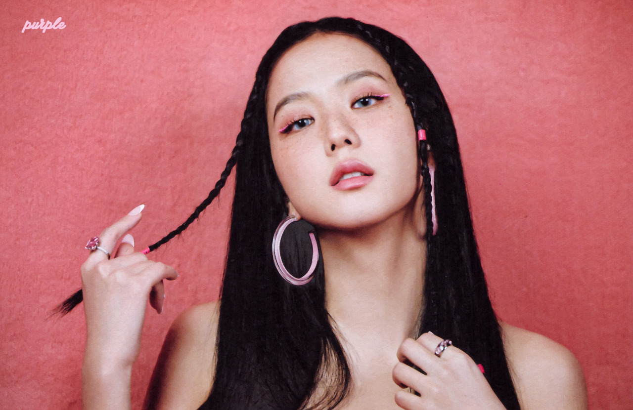 Blackpink Updates Scan Jisoo For Born Pink Pink Ver Credit