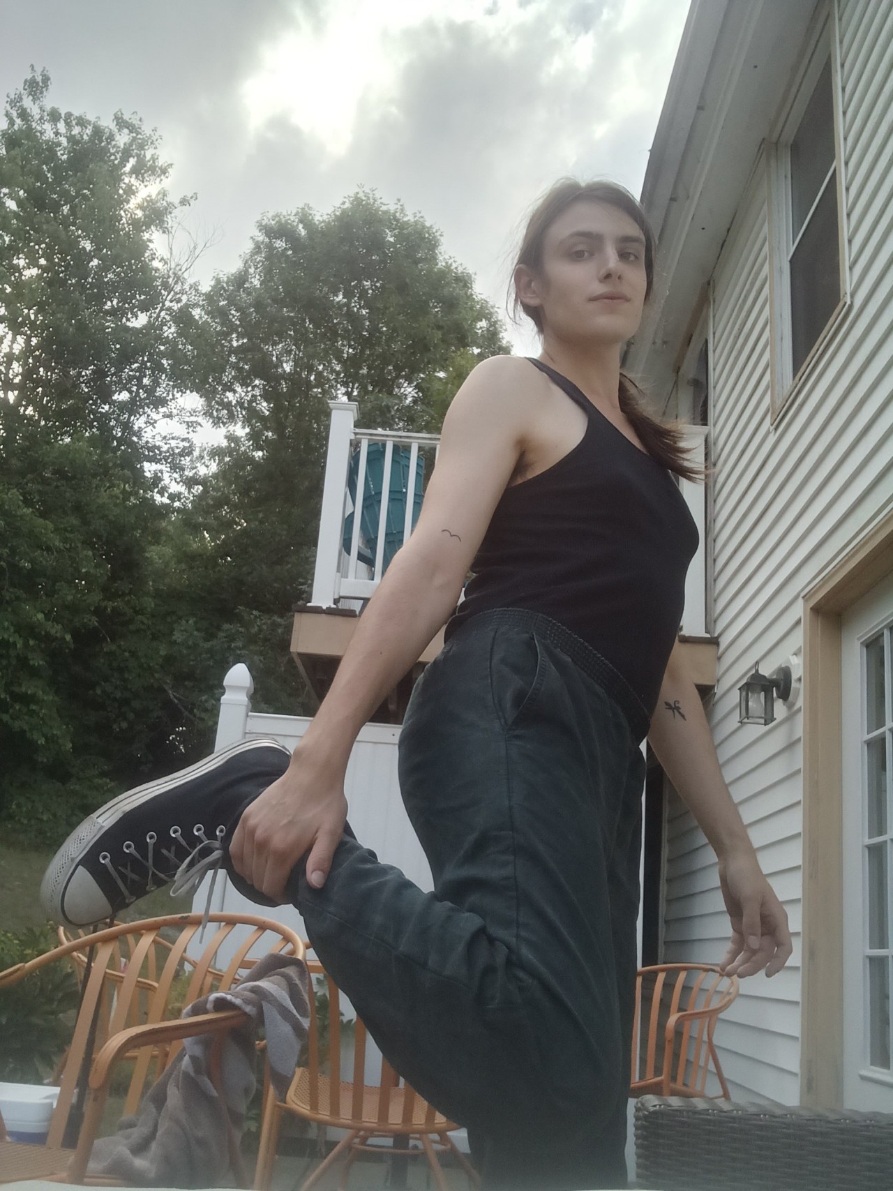 SATAN GOT HER TONGUE, got gendered correctly in my lesbian line cook... SATAN GOT HER TONGUE, got gendered correctly in my lesbian line cook...