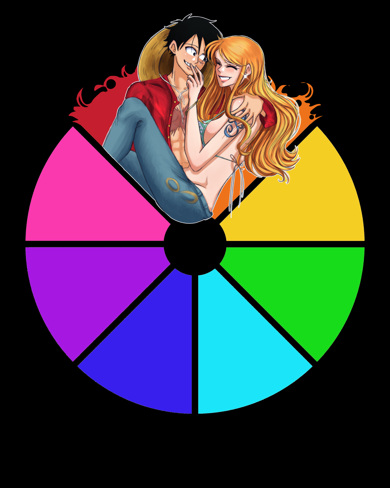 One Piece Luffy X Nami