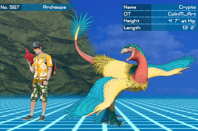 Sketchbook of a Wannabe Paleoartist on Tumblr: Prehistoric Pokémon - Crypto