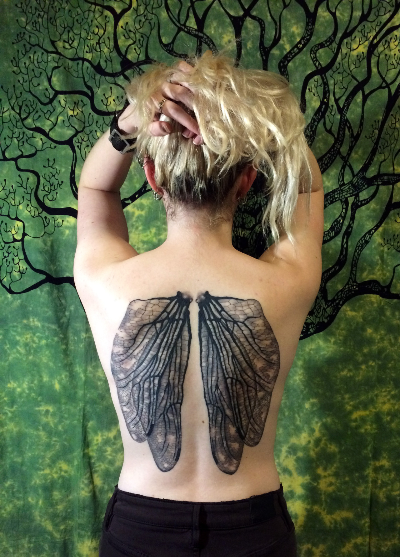 Dragonfly Wings Tattoo