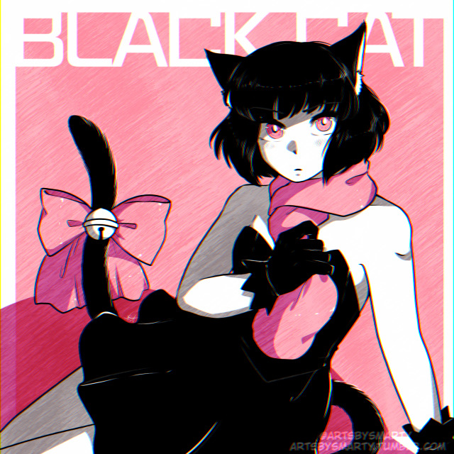 Tokyo Black Cat Girl On Tumblr