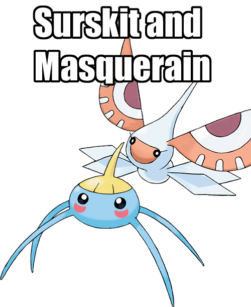 Lets Talk About Pokemon — Lets Talk About Pokemon Surskit And Masquerain