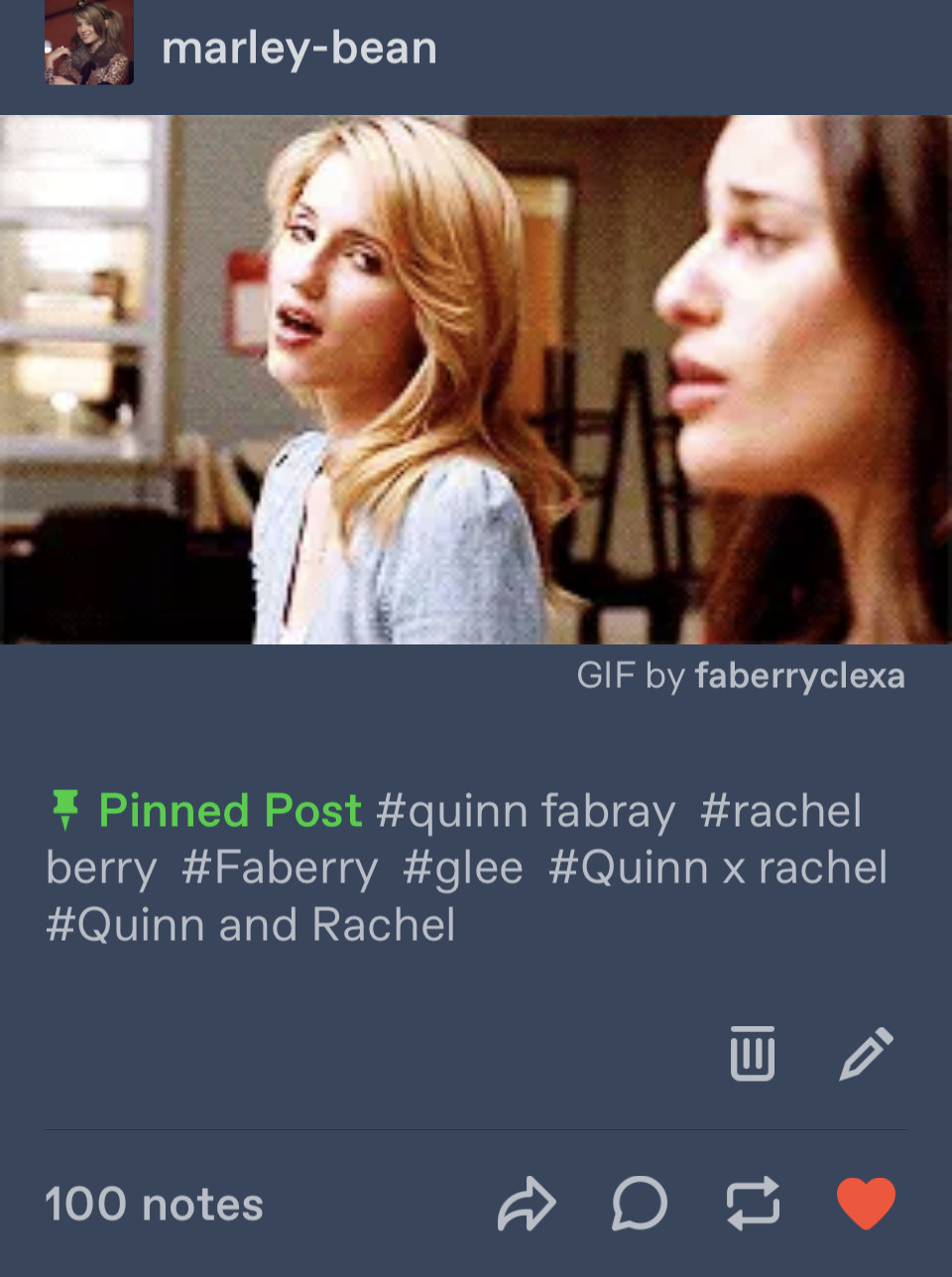 Rachel And Quinn On Tumblr