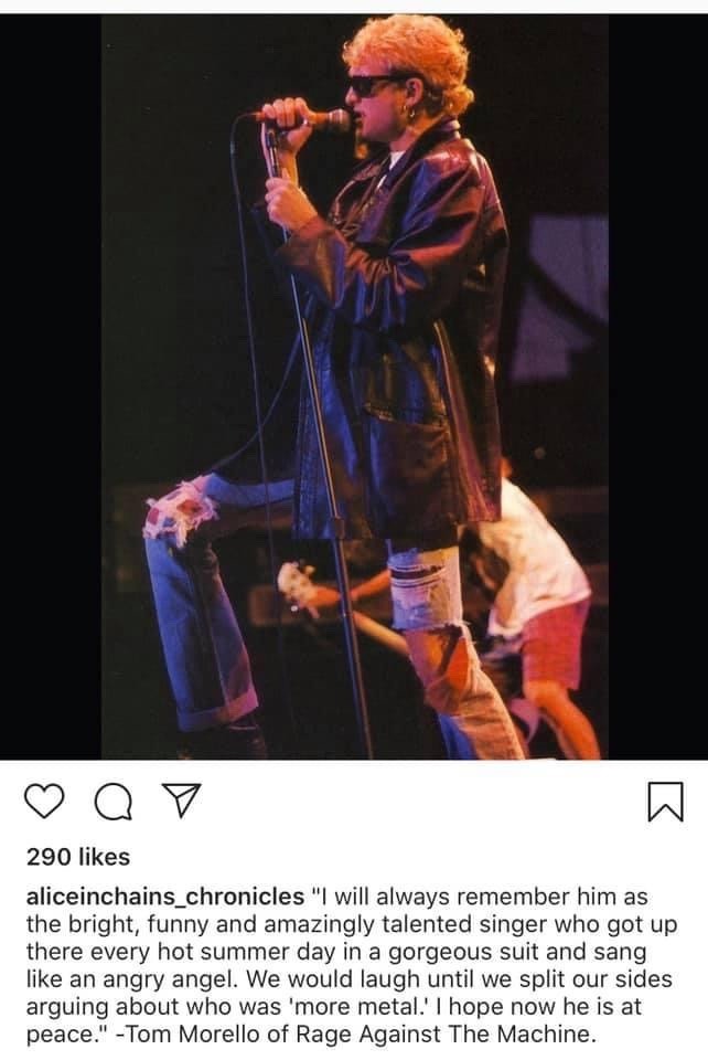 Layne Staley β Happy Birthday Layne π€ π· Jamie Elmer