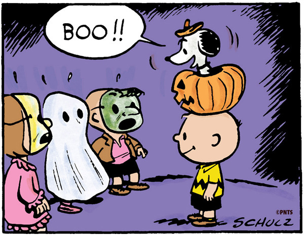 Peanuts Comics Halloween