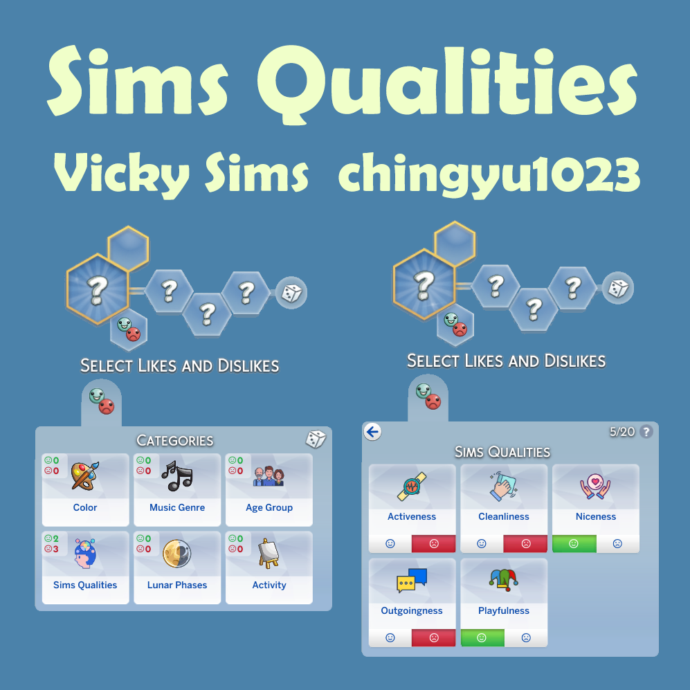 Vicky Sims 💯 chingyu1023 — Strength and Weakness Preferences ... Vicky Sims 💯 chingyu1023 — Strength and Weakness Preferences ...