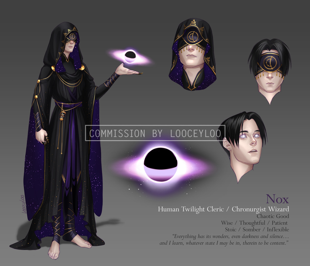 art by looceyloo - Nox - Twilight Cleric art by looceyloo - Nox - Twilight Cleric