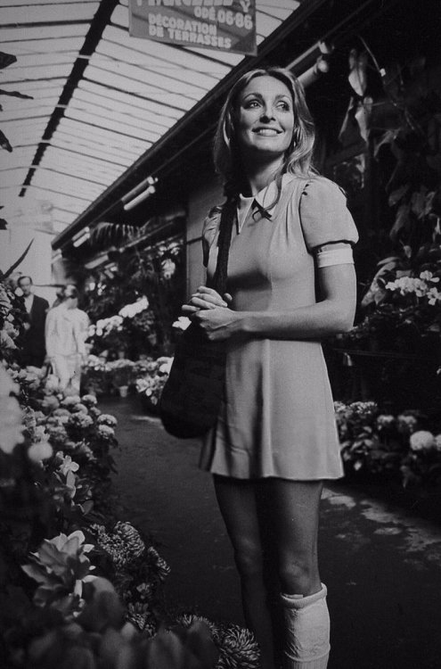 Sharon Tate — Sharon Tate Modeling A Travilla Dress 1967