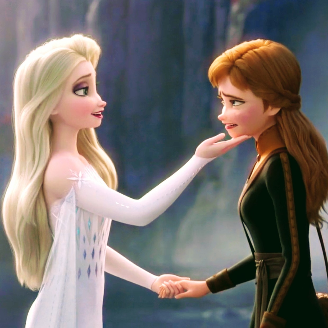 Frozen — Tender Cheek Caresses Top Right Image Courtesy Of