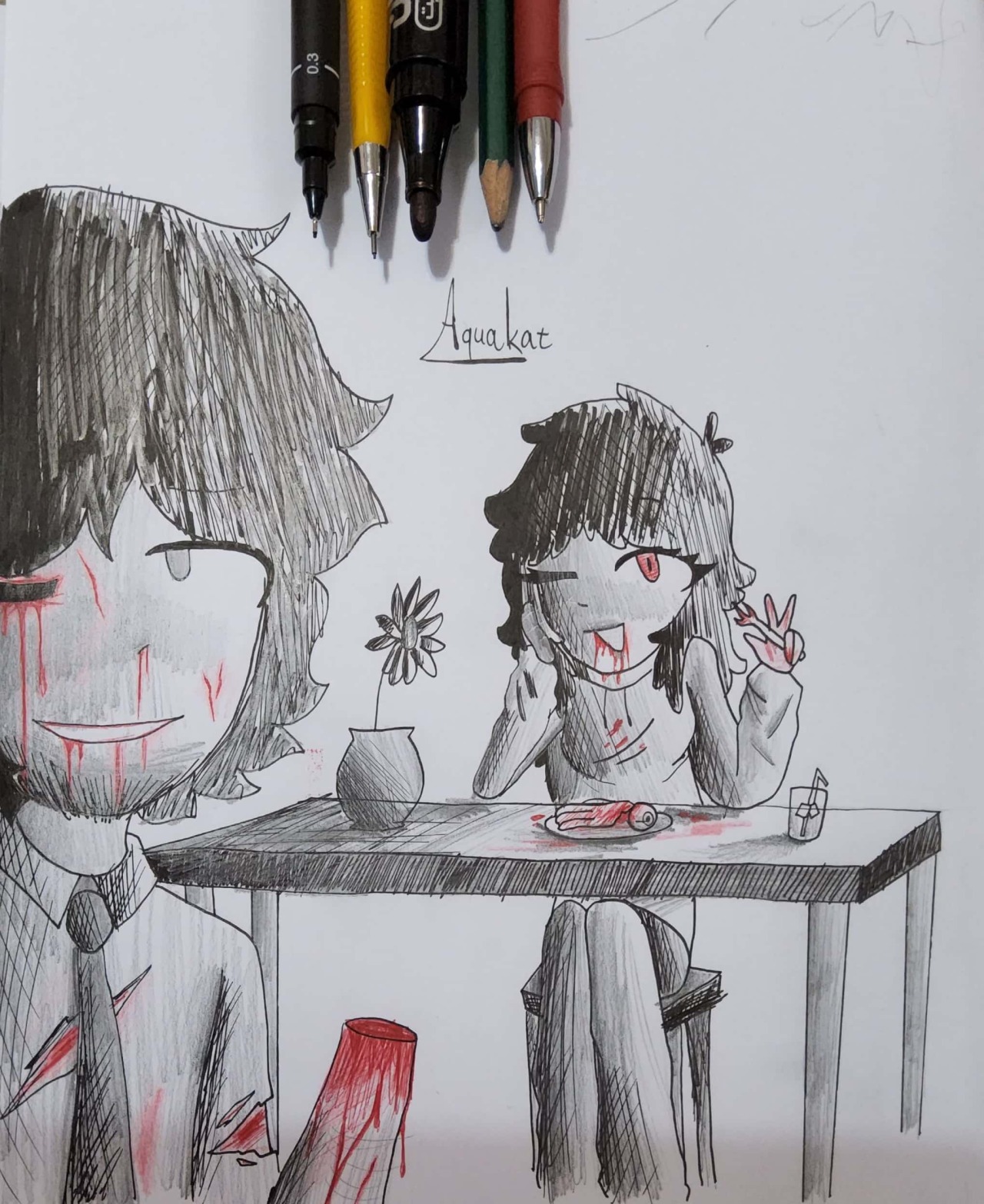 a silly aquatic cat that loves art on Tumblr