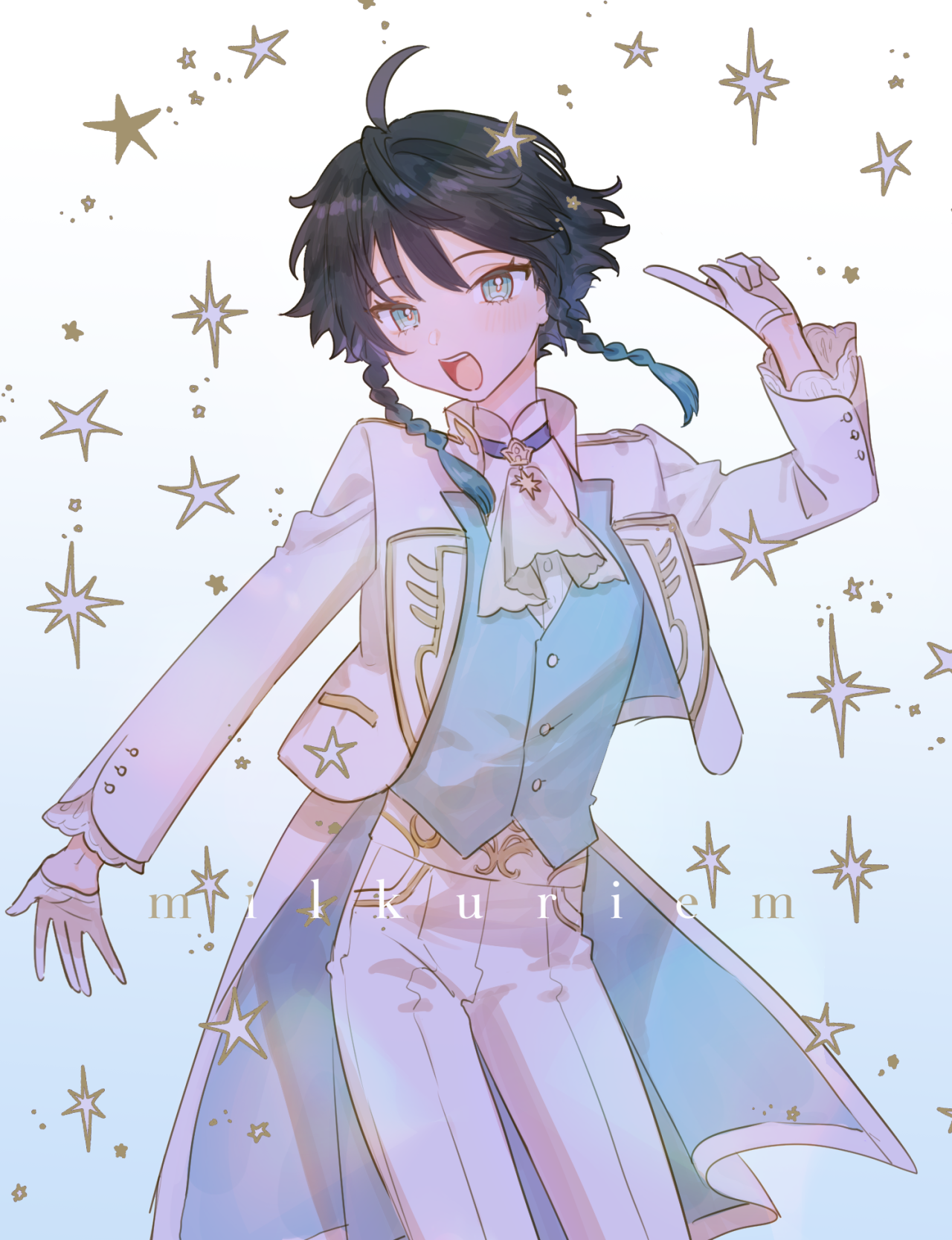 Genshin X Enstars Milkuriem