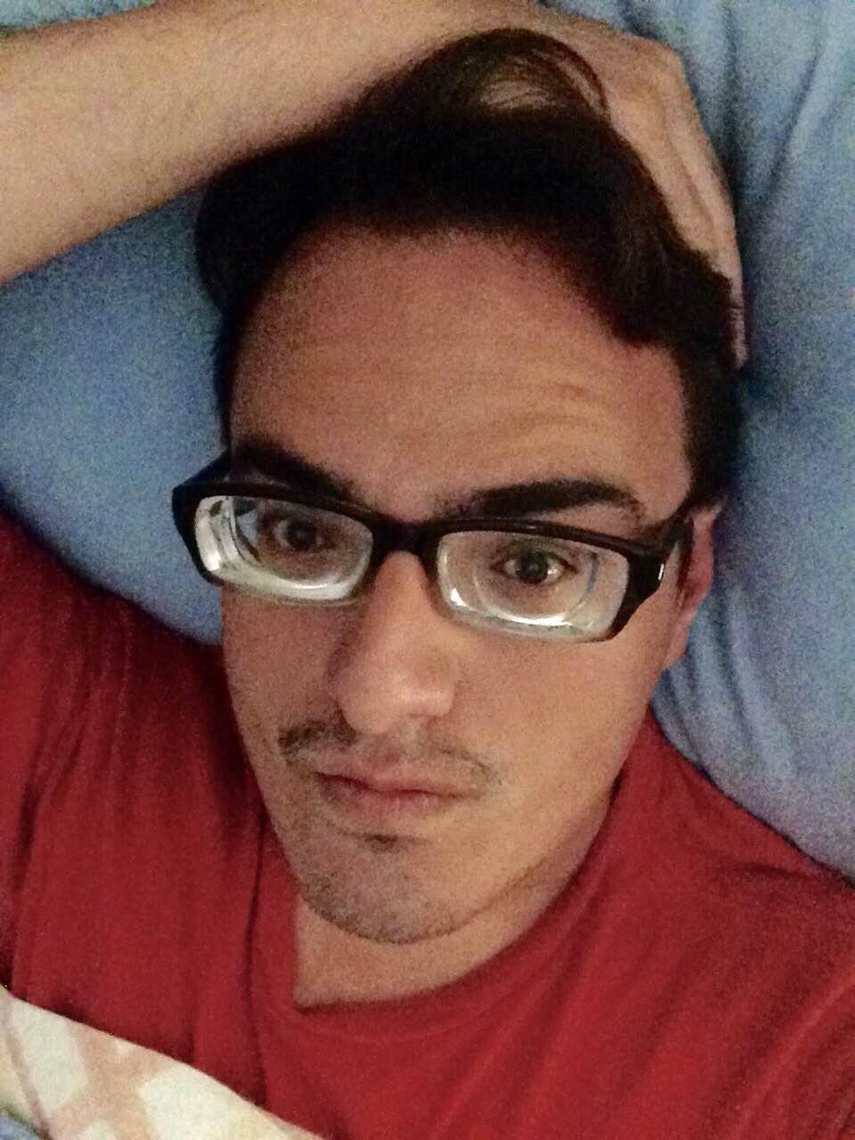 Men Wearing Glasses And Men Wearing Thick Glasses Nearsighted — Thick Glasses Nearsighted Myopia
