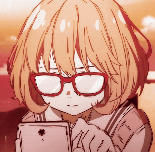 Anime Girl With Glasses Tumblr