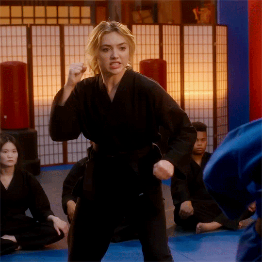 Tory Nichols In The Season Five Trailer Karate Adjacent