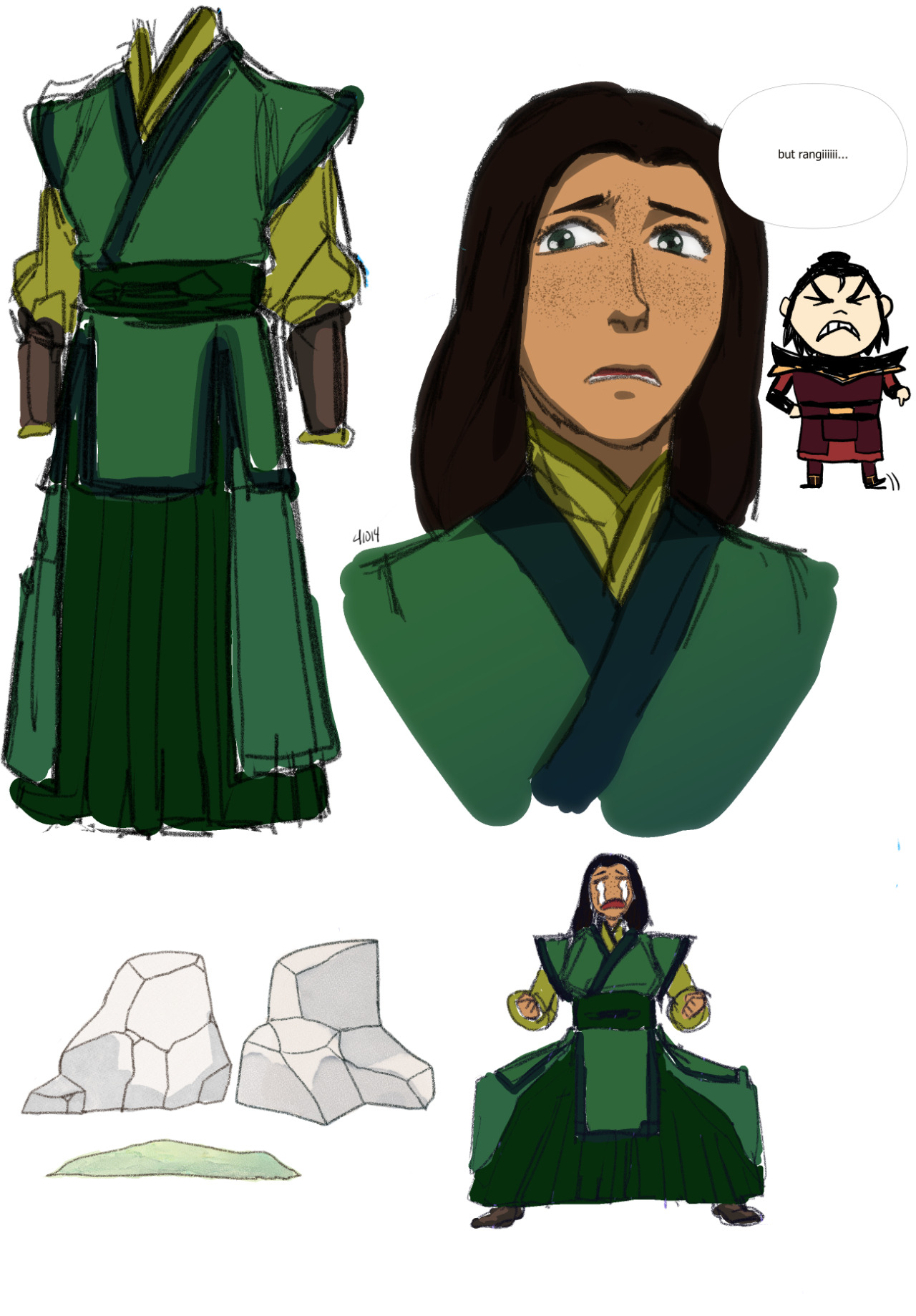 41014 — Kyoshi Rangi And Some Brush Tests