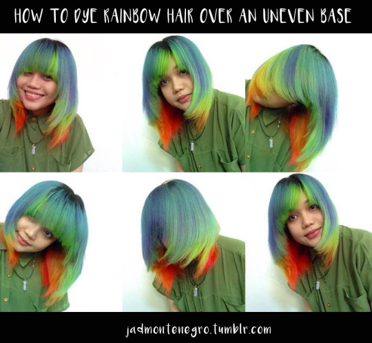 Rainbow Hair Dye Tumblr