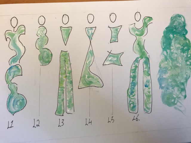 Yvette Daly on Tumblr: Developing my six look lineup, exploring shape ... Yvette Daly on Tumblr: Developing my six look lineup, exploring shape ...