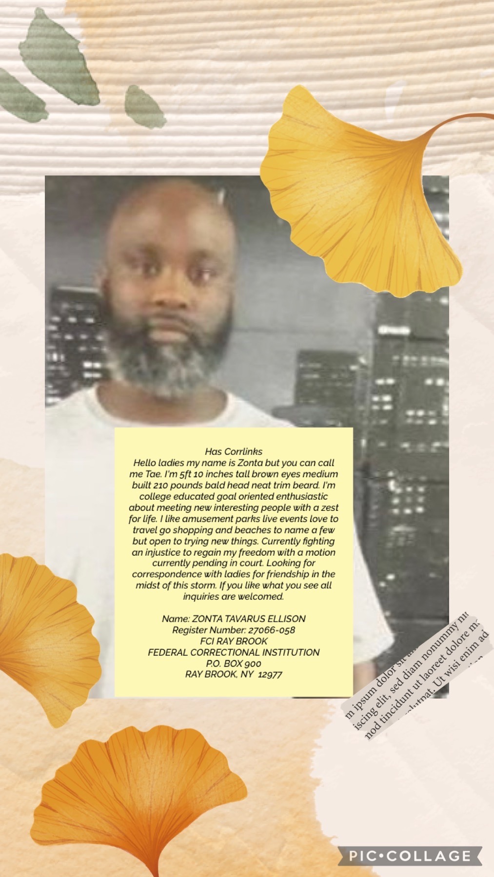 Prison Penpals All Have Corrlinks On Tumblr