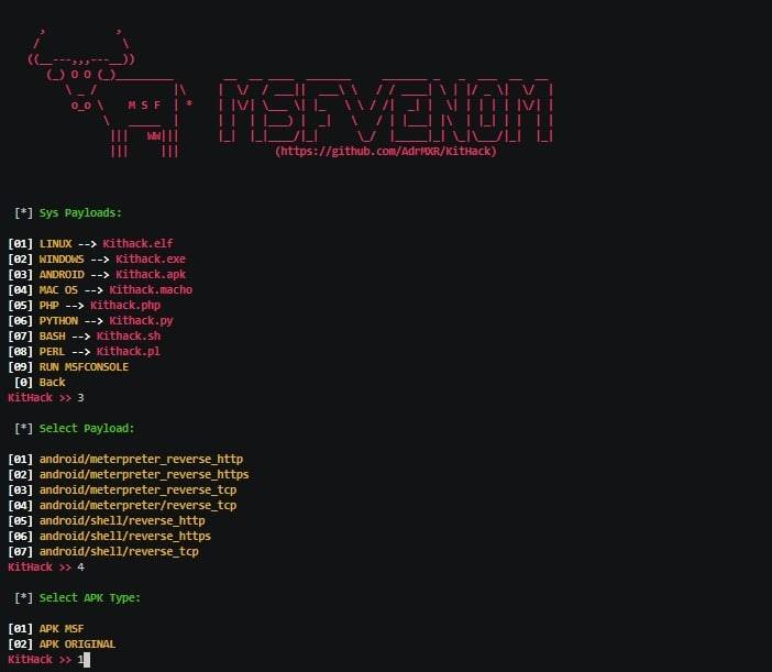 Hackgit — Kithack Hacking Tools Pack And Backdoors