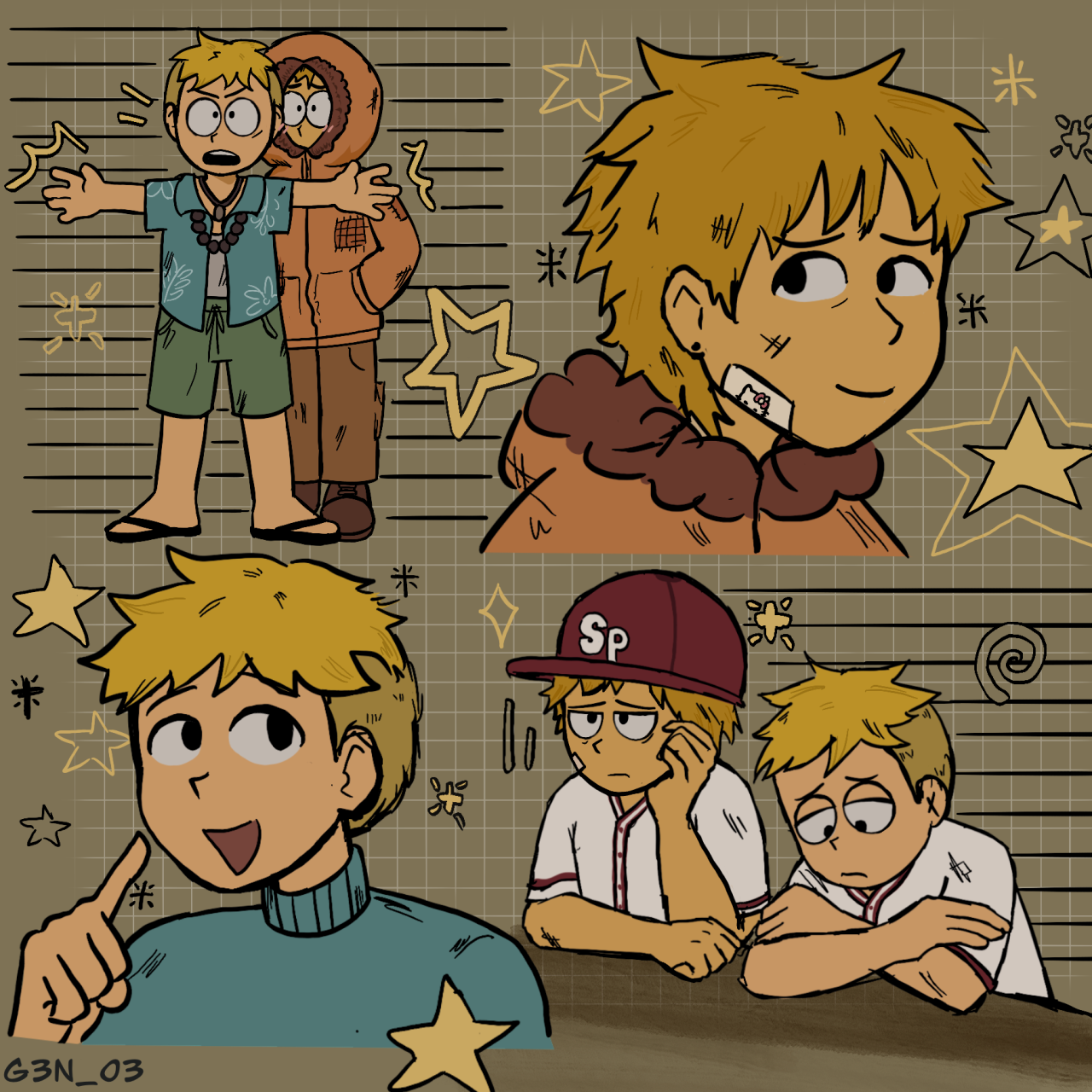 G3n05 — Butters And Kenny Fanart D