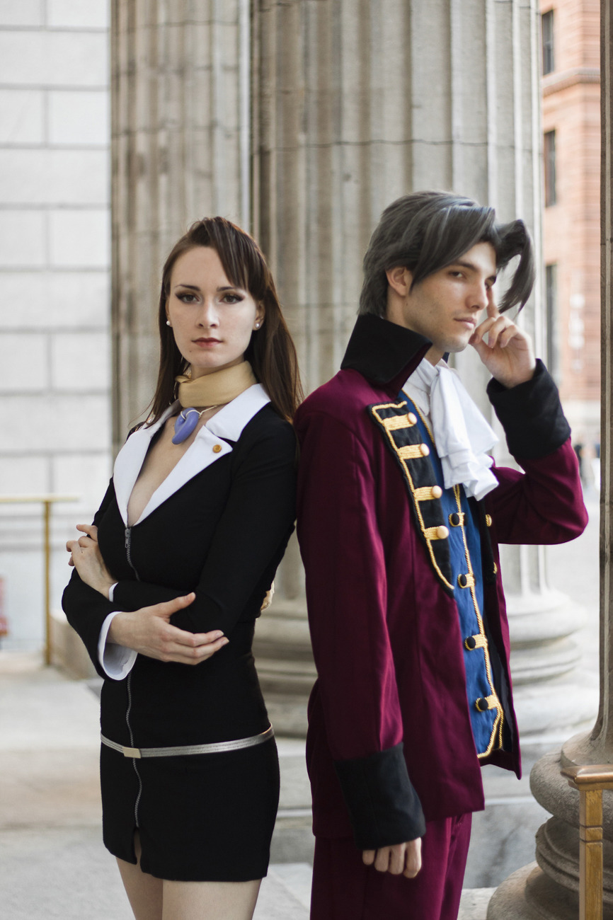 Vilyacosplay Young Mia Fey Vilyayoung Miles Edgeworth