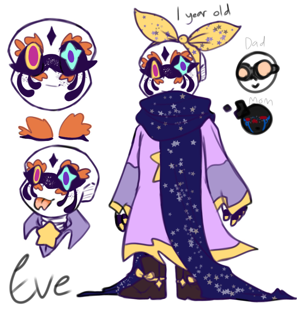 @zu-is-here she's finally here :D Meet Eve! An Aim x Axel kiddo I ... @zu-is-here she's finally here :D Meet Eve! An Aim x Axel kiddo I ...