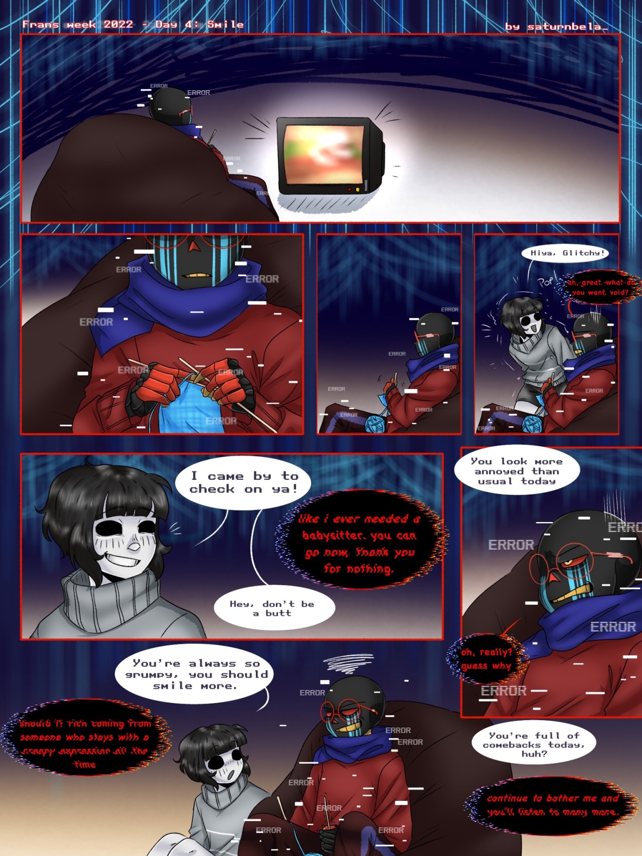 Error Sans X Core Frisk Rule34