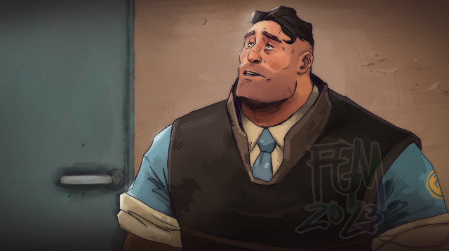 I did another sfm redraw, another suave Heavy for my collection. Also I ... I did another sfm redraw, another suave Heavy for my collection. Also I ...