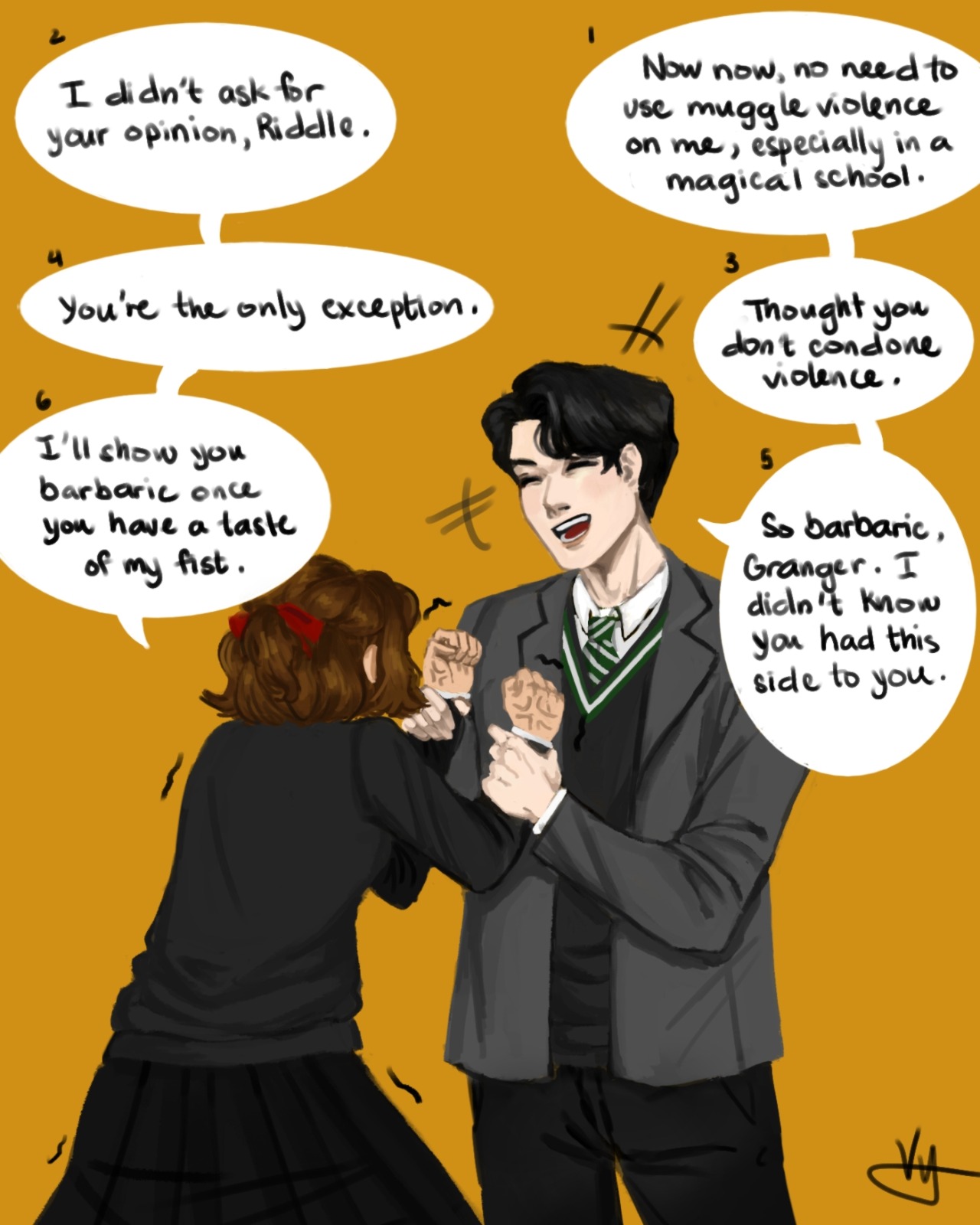 Tom Riddle And Hermione Granger
